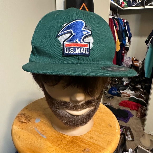 Accessories | Vintage Usps Mailman Busting Out Eagle Hat 9s | Poshmark